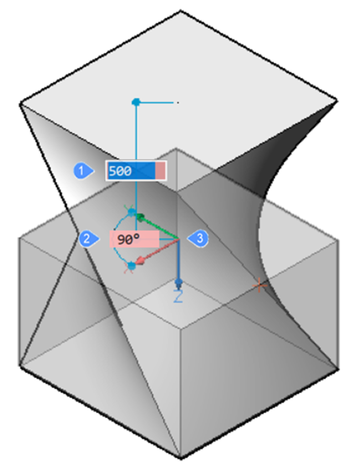 DMDEFORMMOVE command - BricsCAD | Bricsys Help Center