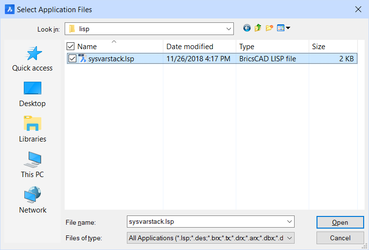 AppLoad – Bricsys Support and Help Center
