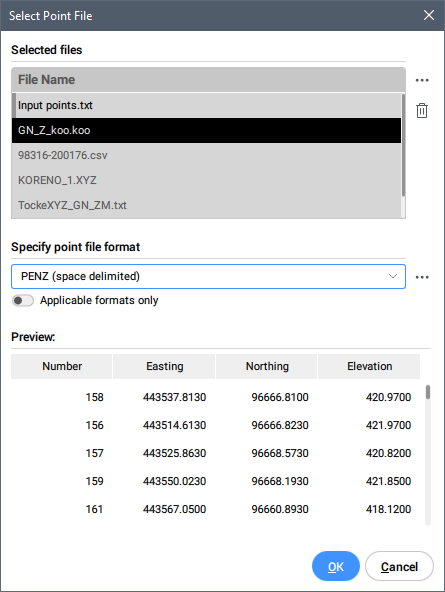 Working with Point File Formats - BricsCAD Lite & Pro | Bricsys Help Center Working with Point File Formats - BricsCAD Lite & Pro | Bricsys Help Center