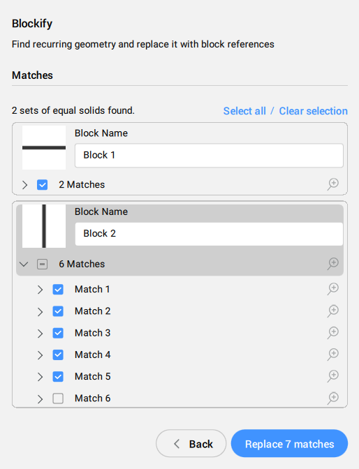 BLOCKIFY command - BricsCAD Lite & Pro | Bricsys Help Center